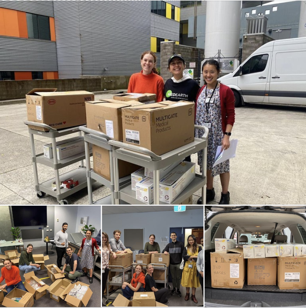 Medical students donate essential items – MedEarth